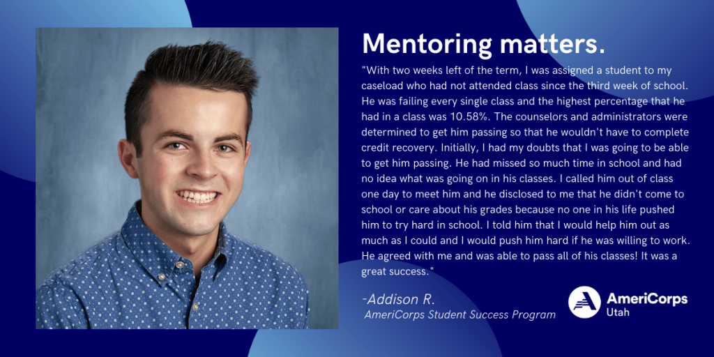 AmeriCorps Student Success Program | UServeUtah